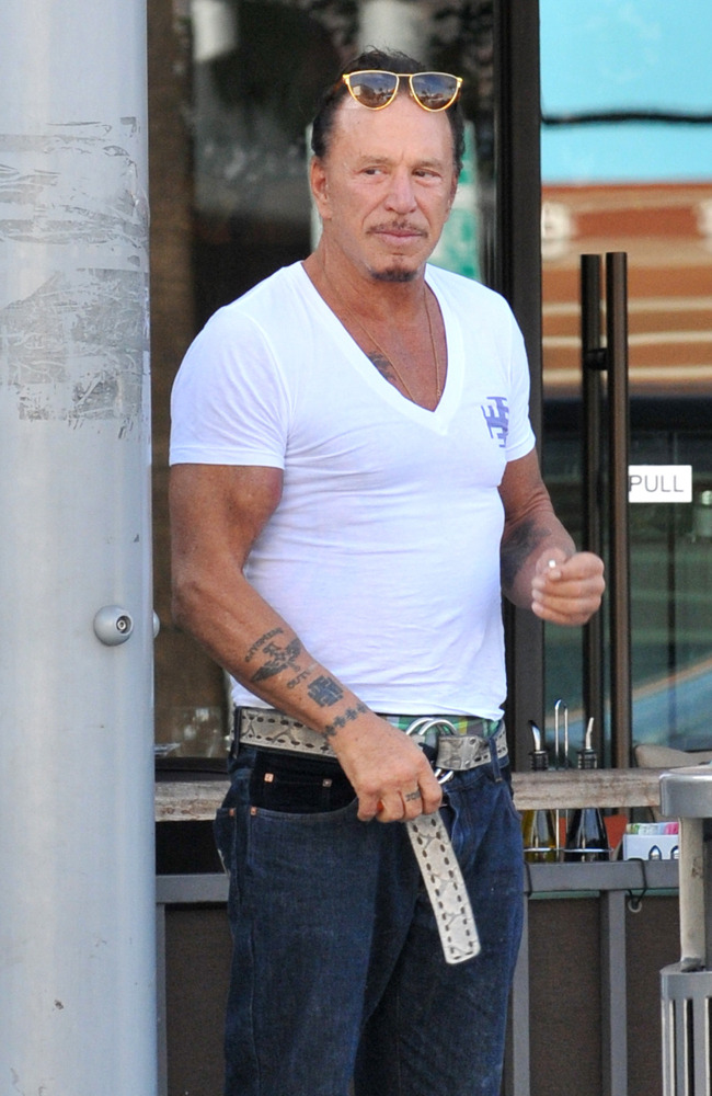 【画像】ミッキー・ローク、62歳でボクサーとして復帰！ (2/3)| cinemacafe.net