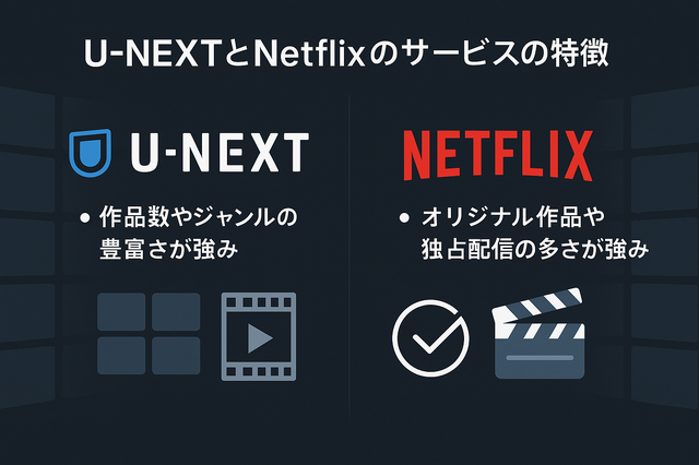 U-NEXTとNetflixどっちがいい？月額料金や配信作品の違いを徹底比較！ | cinemacafe.net